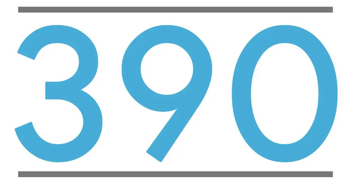 QUE SIGNIFICA EL NÚMERO 390 - Significado de los Números