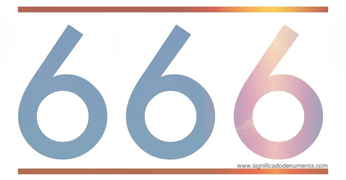 QUE SIGNIFICA EL NÚMERO 666 - Significado de los Números