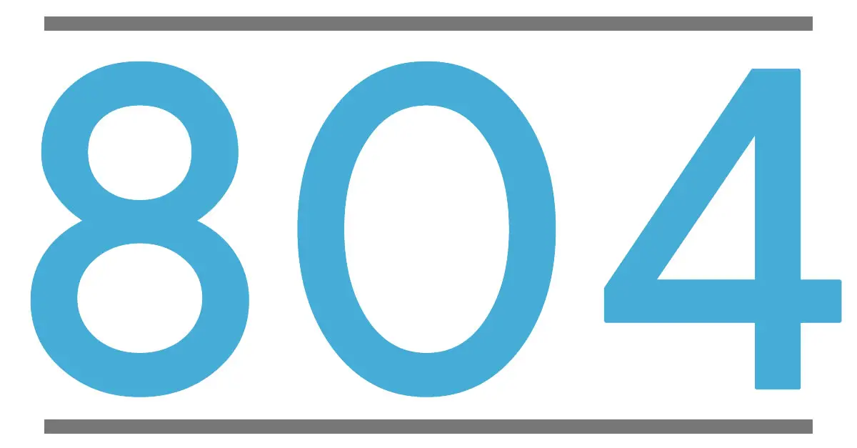 QUE SIGNIFICA EL NÚMERO 804 - Significado de los Números