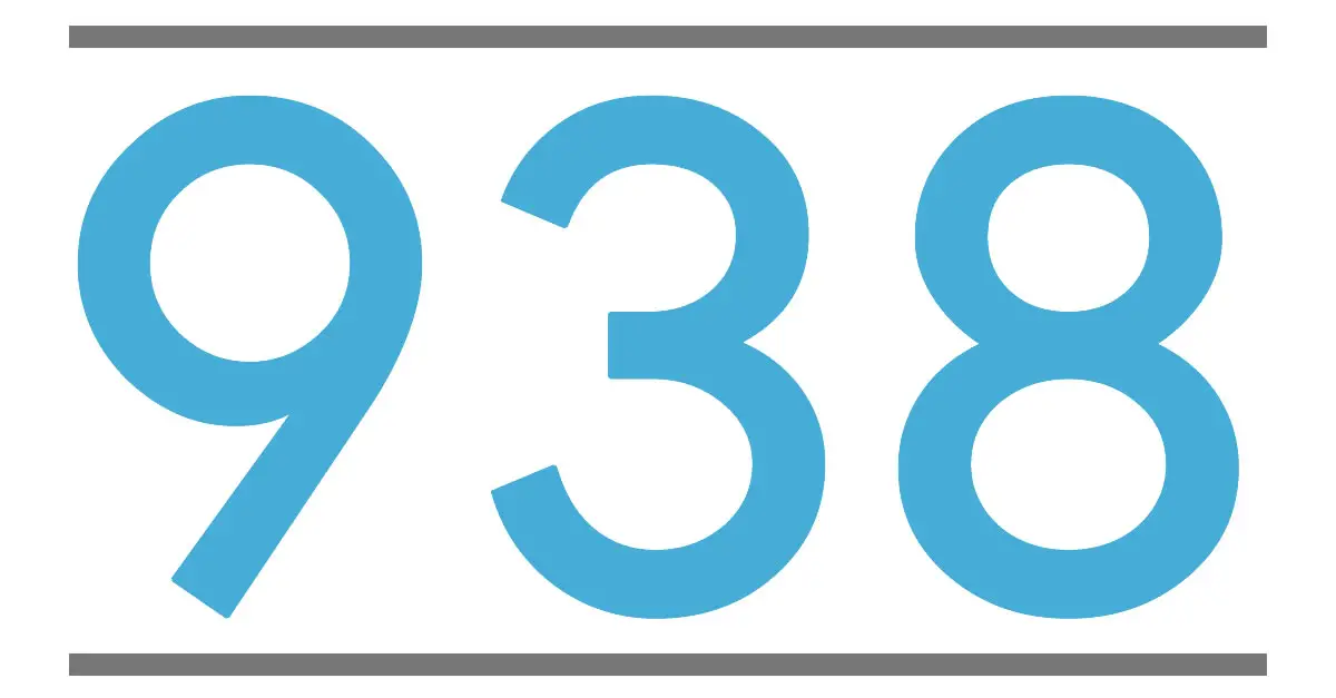 QUE SIGNIFICA EL NÚMERO 938 - Significado de los Números